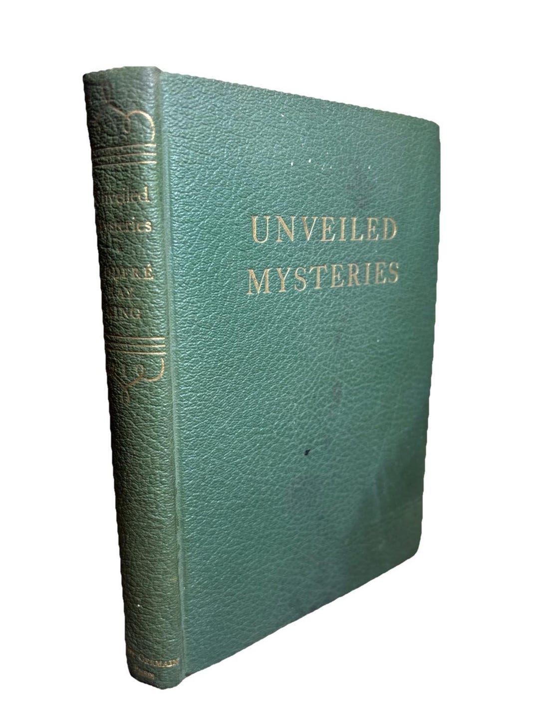 Unveiled Mysteries by Godfre Ray King 1935 2nd Ed - Wisdom, Far East ...