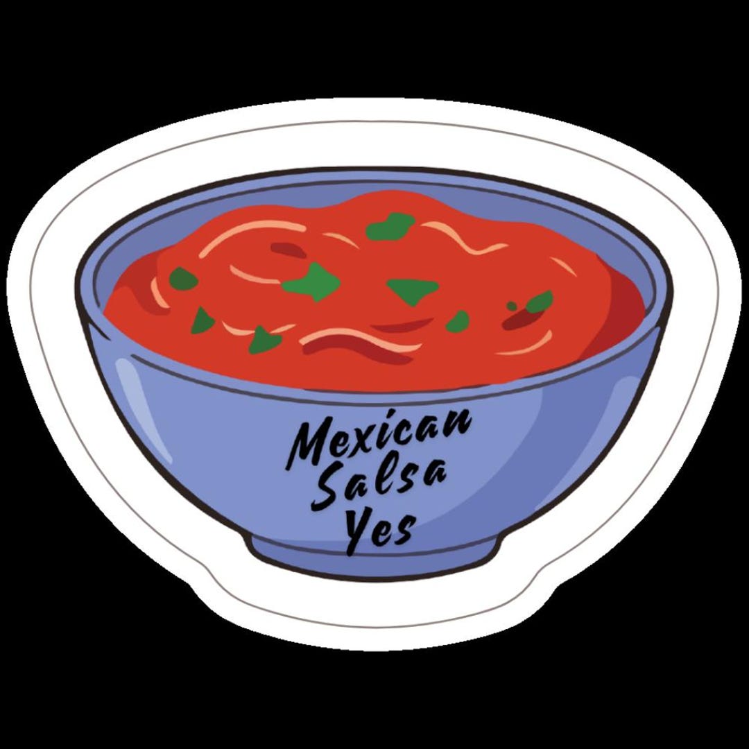 Smosh Amanda Mexican Salsa Yes Sticker 2" - Etsy