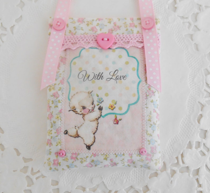 Retro Inspired Lavender Sachet/hanger/keepsake - Etsy