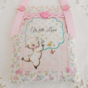 Retro Inspired Lavender Sachet/hanger/keepsake - Etsy