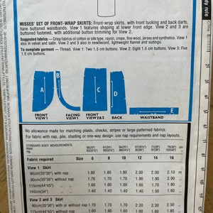 Original 1970s Sewing Pattern. Style Skirt Pattern 2766. Waist 26" - Etsy