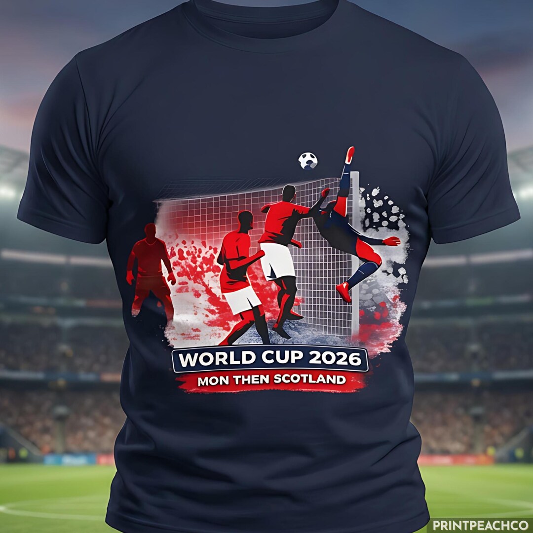 Mon Then Scotland Football T Shirt, Scotland World Cup 2026 Tee, Iconic ...