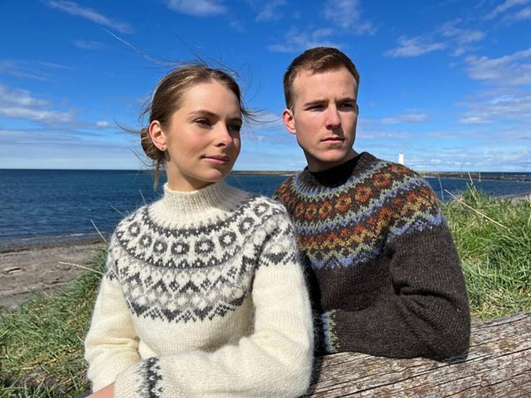 Icelandic Lopi Sweater Knitting Pattern • Unisex PDF Pattern XS–3XL ...