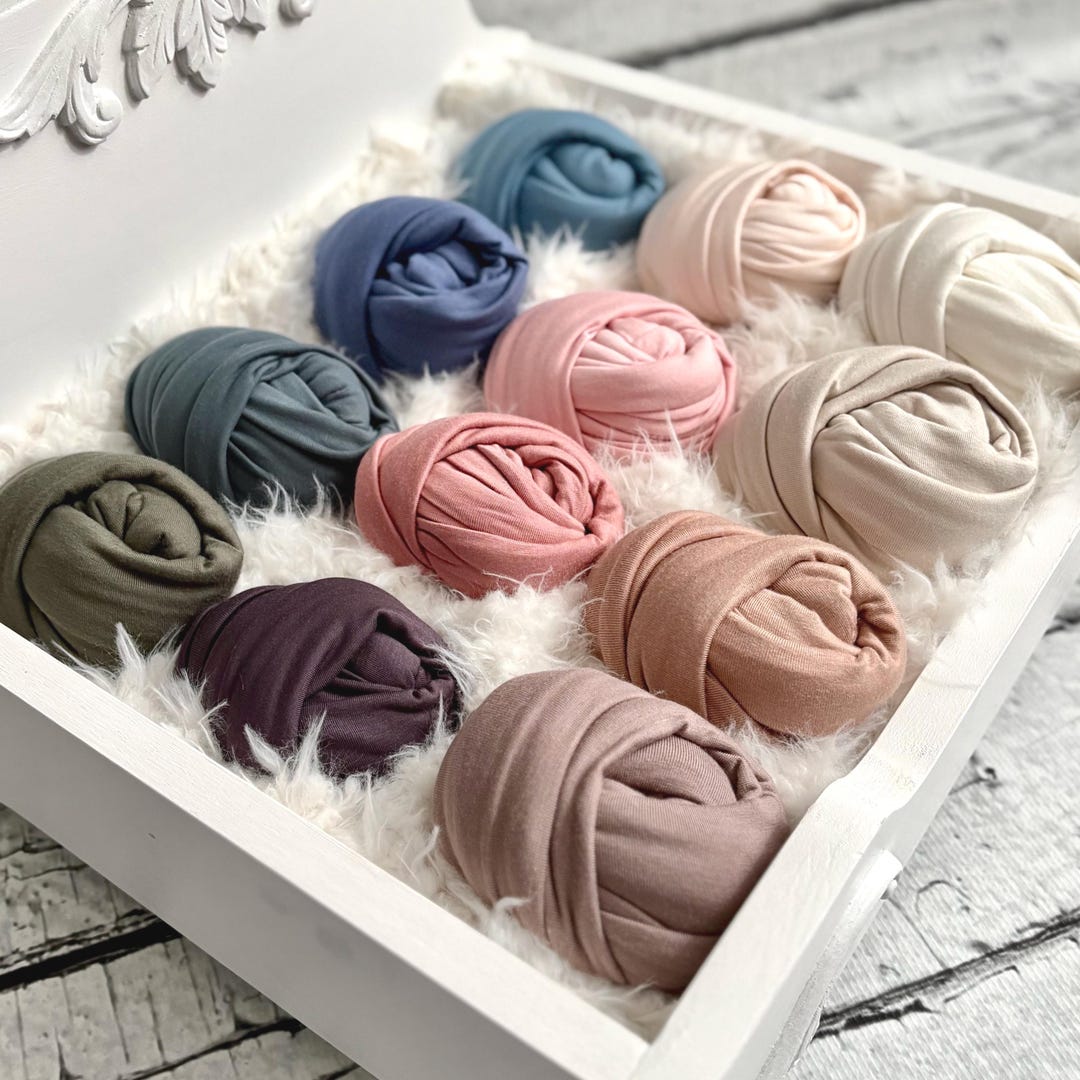 Soft Newborn Stretch Wrap for Photography, RTS Newborn Photo Prop ...