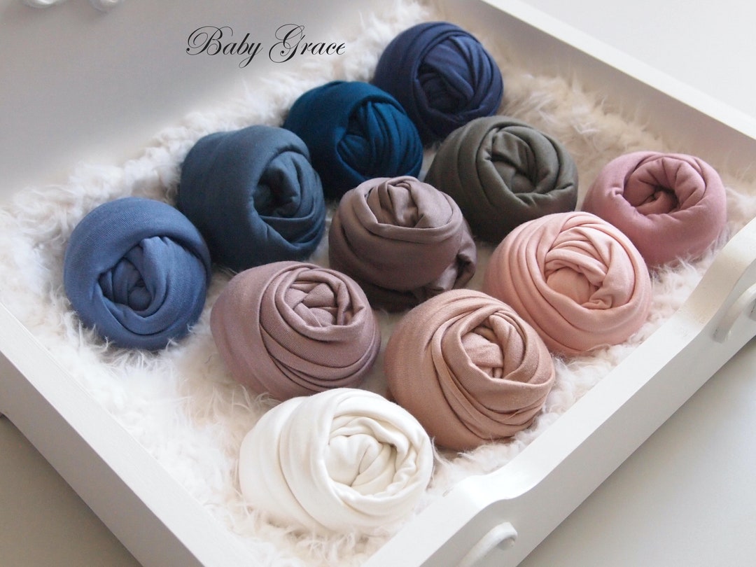 Soft Newborn Stretch Wrap for Photography, RTS Newborn Photo Prop ...