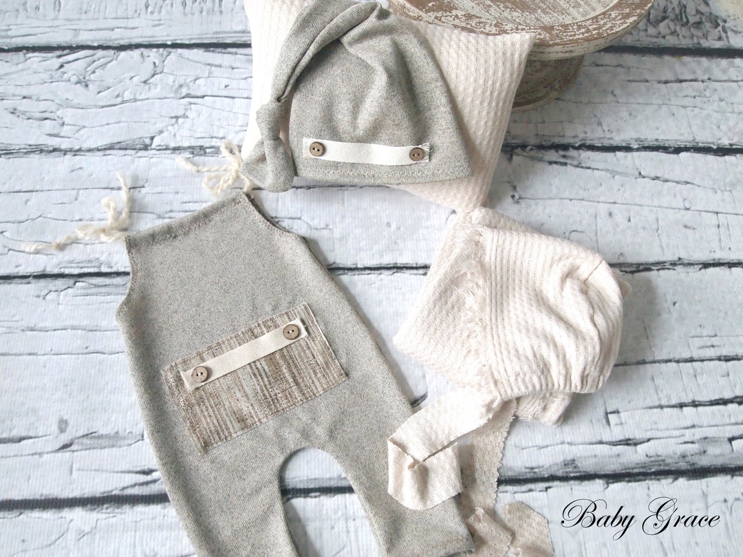 Boho Beige Newborn Bundle, Newborn Prop Set, Newborn Boyl, Newborn ...