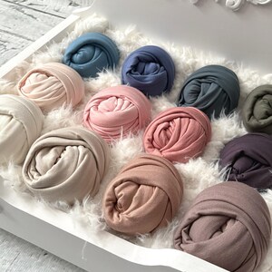 Soft Newborn Stretch Wrap for Photography, RTS Newborn Photo Prop ...