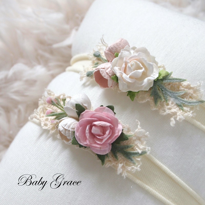 Baby Flower Headband - Etsy