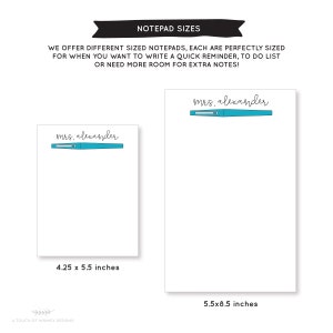 Flair Pen Personalized Notepad | Customized Note Pad | Jotter Pad ...