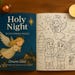 Magical Christmas Holy Night Coloring Pages for Kids | 12 Printable ...