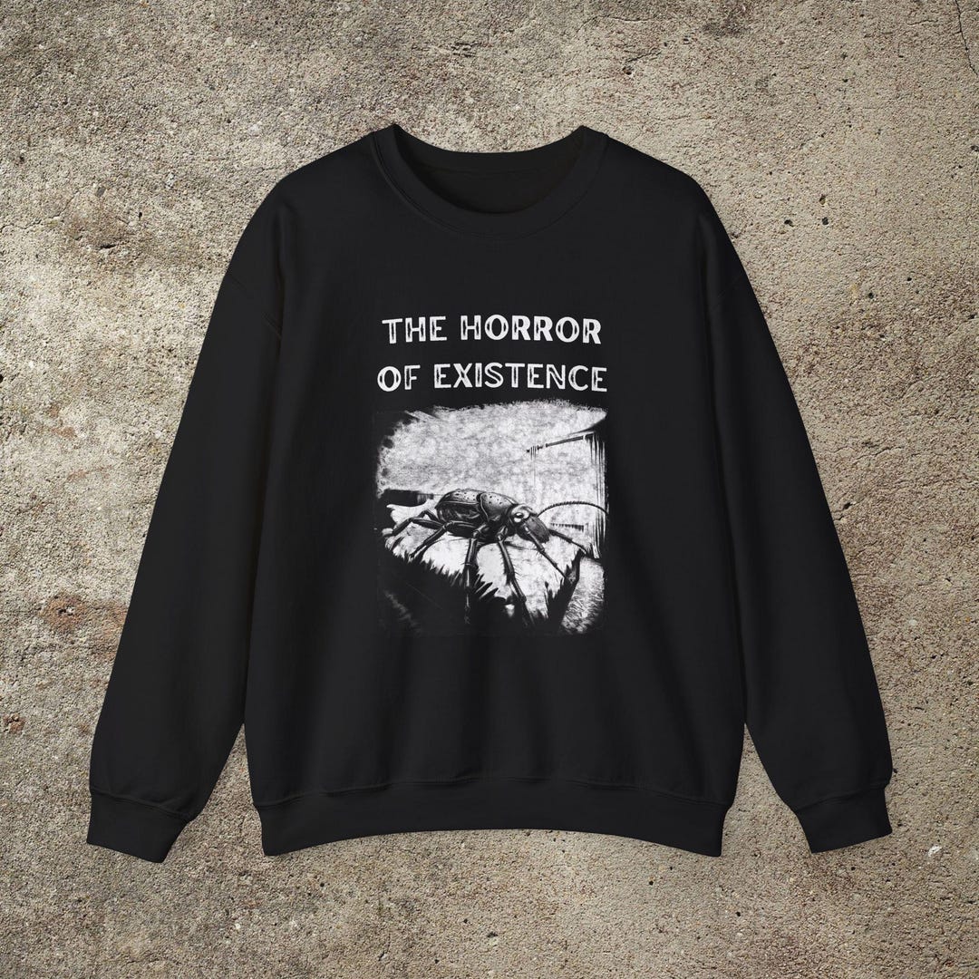 The Horror of Existence, Franz Kafka Existentialist Graphic Print ...