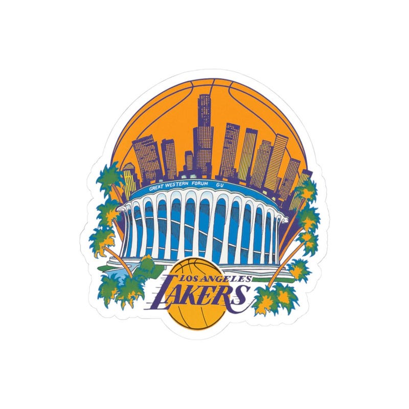 Lakers Stickers - Etsy