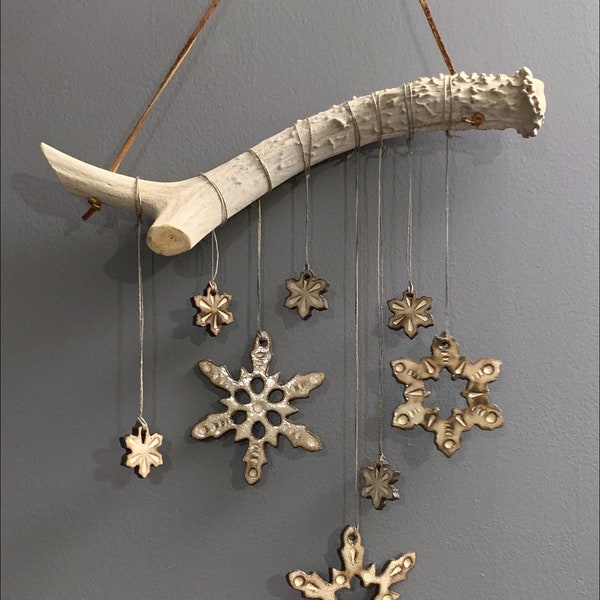 Snowflake Mobile - Etsy