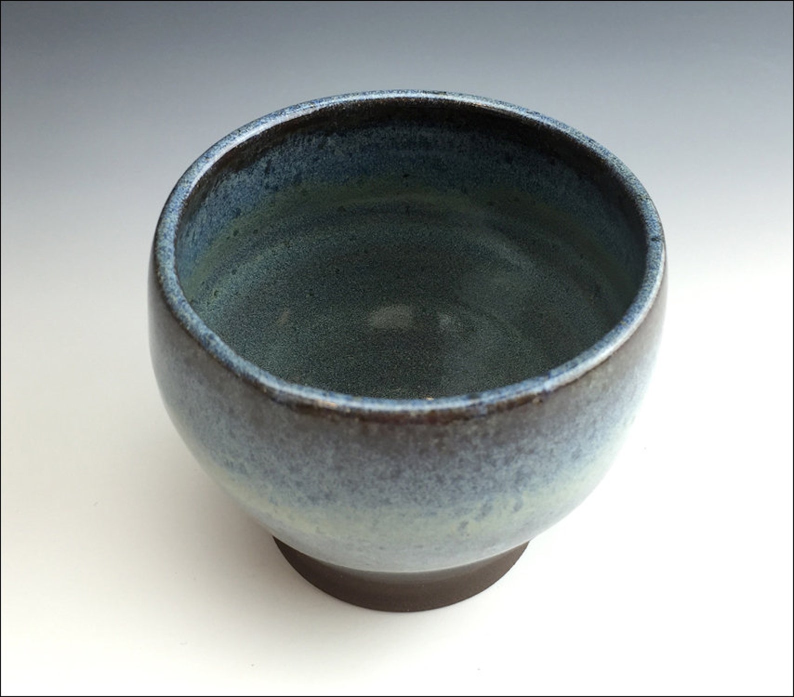 Rustic TEA CUP Tumbler Earthy Pottery Teacup Stoneware - Etsy