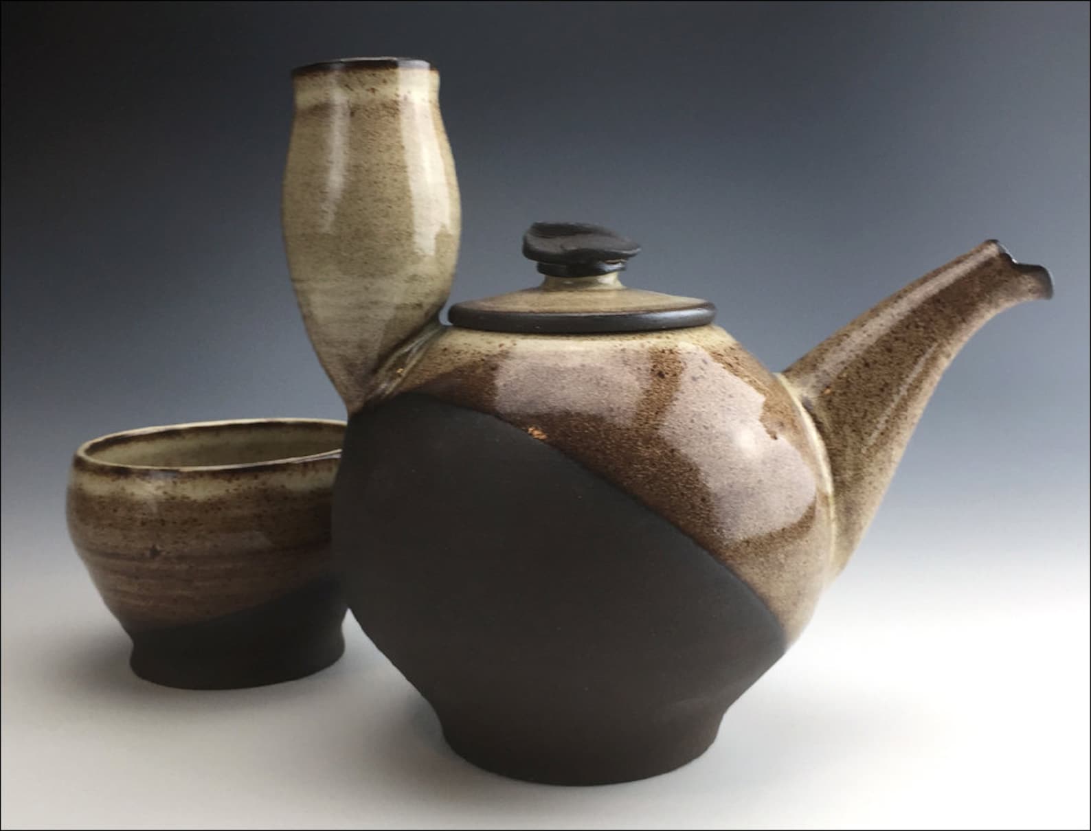 Boudachi TEAPOT SET W/cup Rustic Ivory Teapot Set Creamy - Etsy