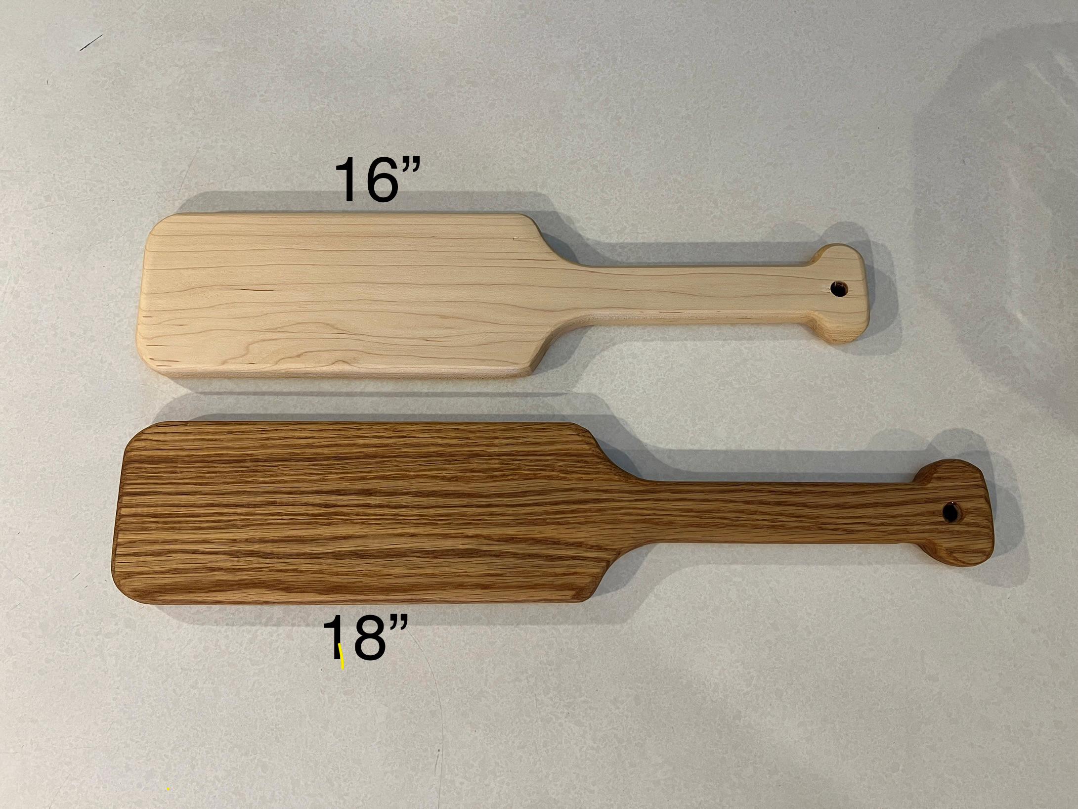 Hardwood Spanking Paddle 14”, 16”, or 18”: Adult Novelty - Etsy