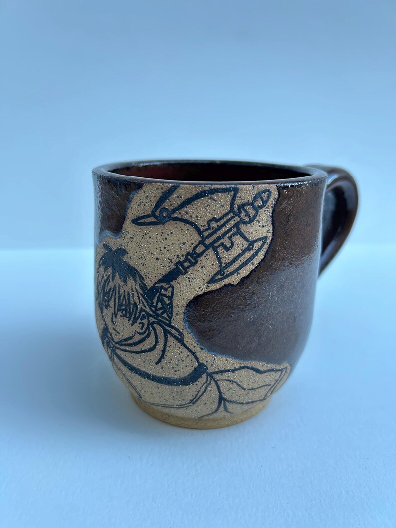 Stark From Frieren: Beyond Journey's End Handmade Ceramic Mug - Etsy
