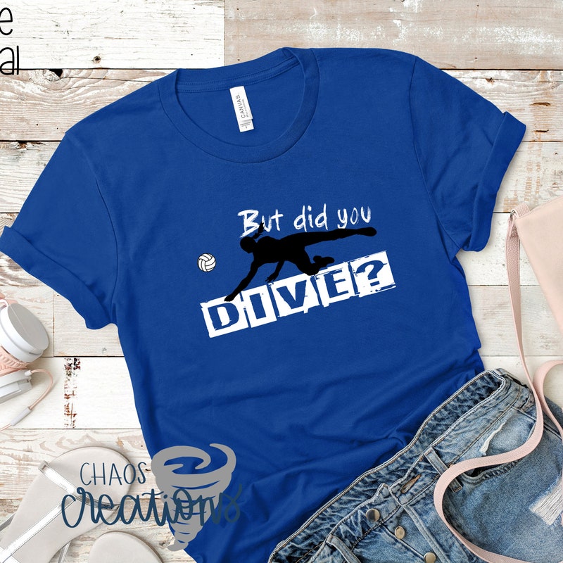 Volleyball Dive Svg - Etsy