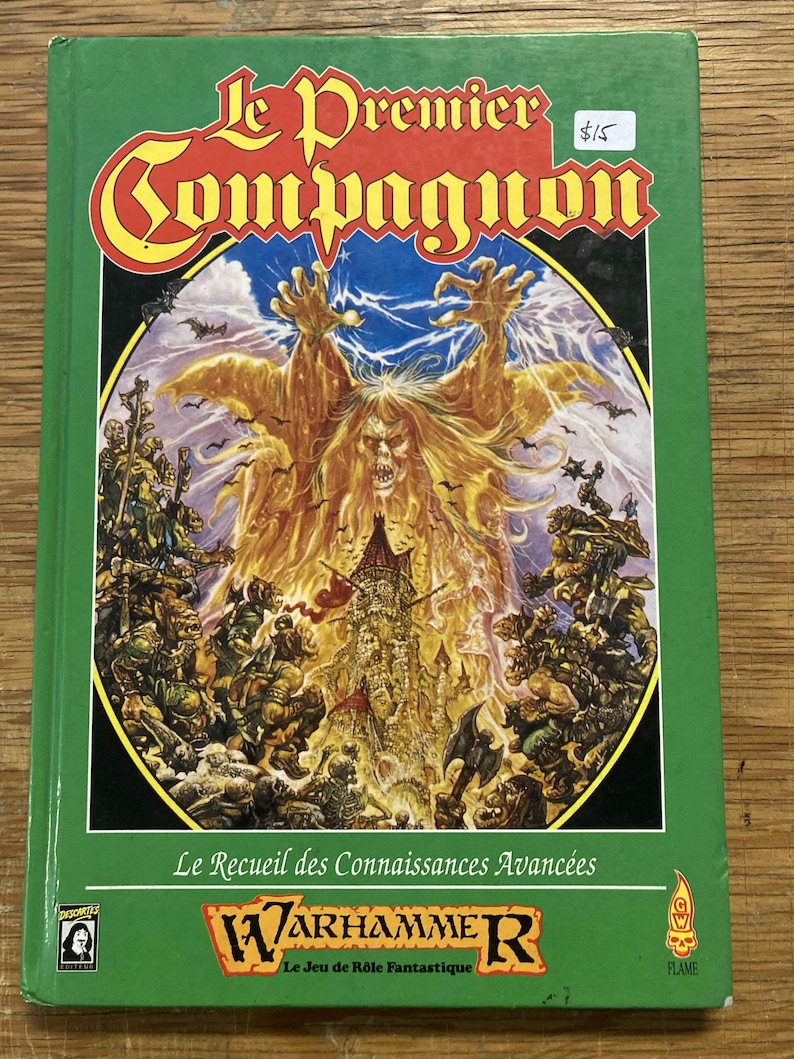 RPG : Warhammer WFRP - Le Premier Compagnon - Etsy