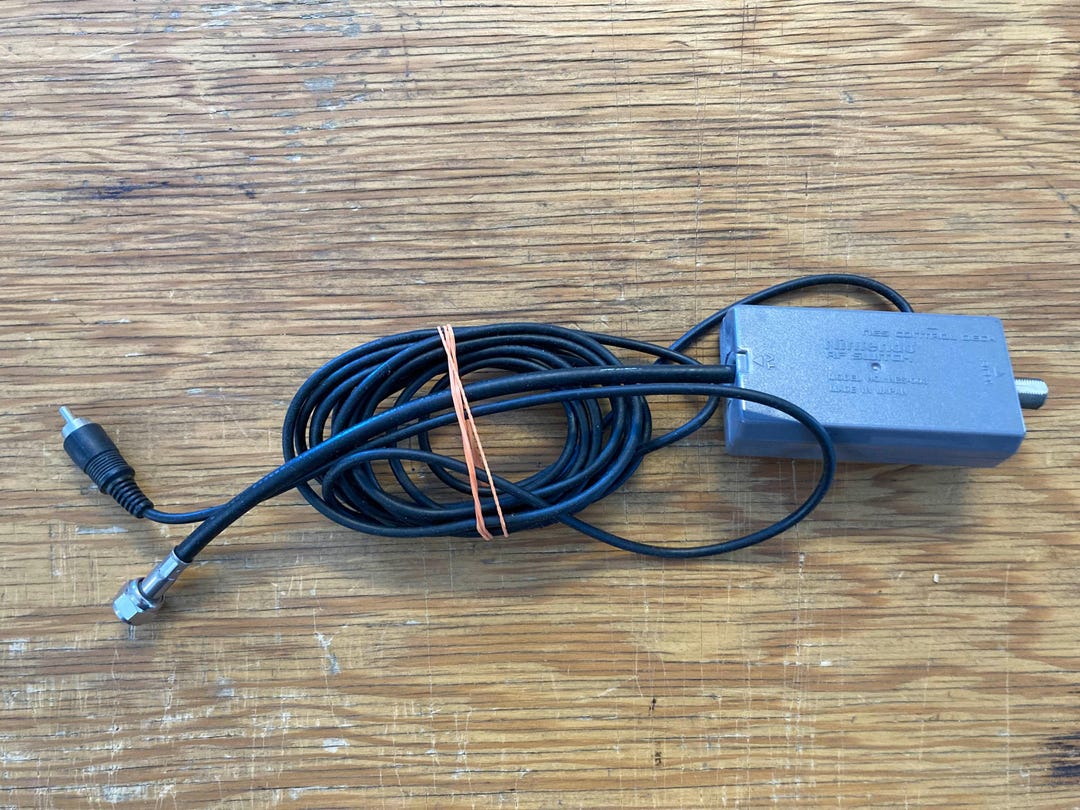 NES : Official Nintendo - Coax Adapter - Etsy