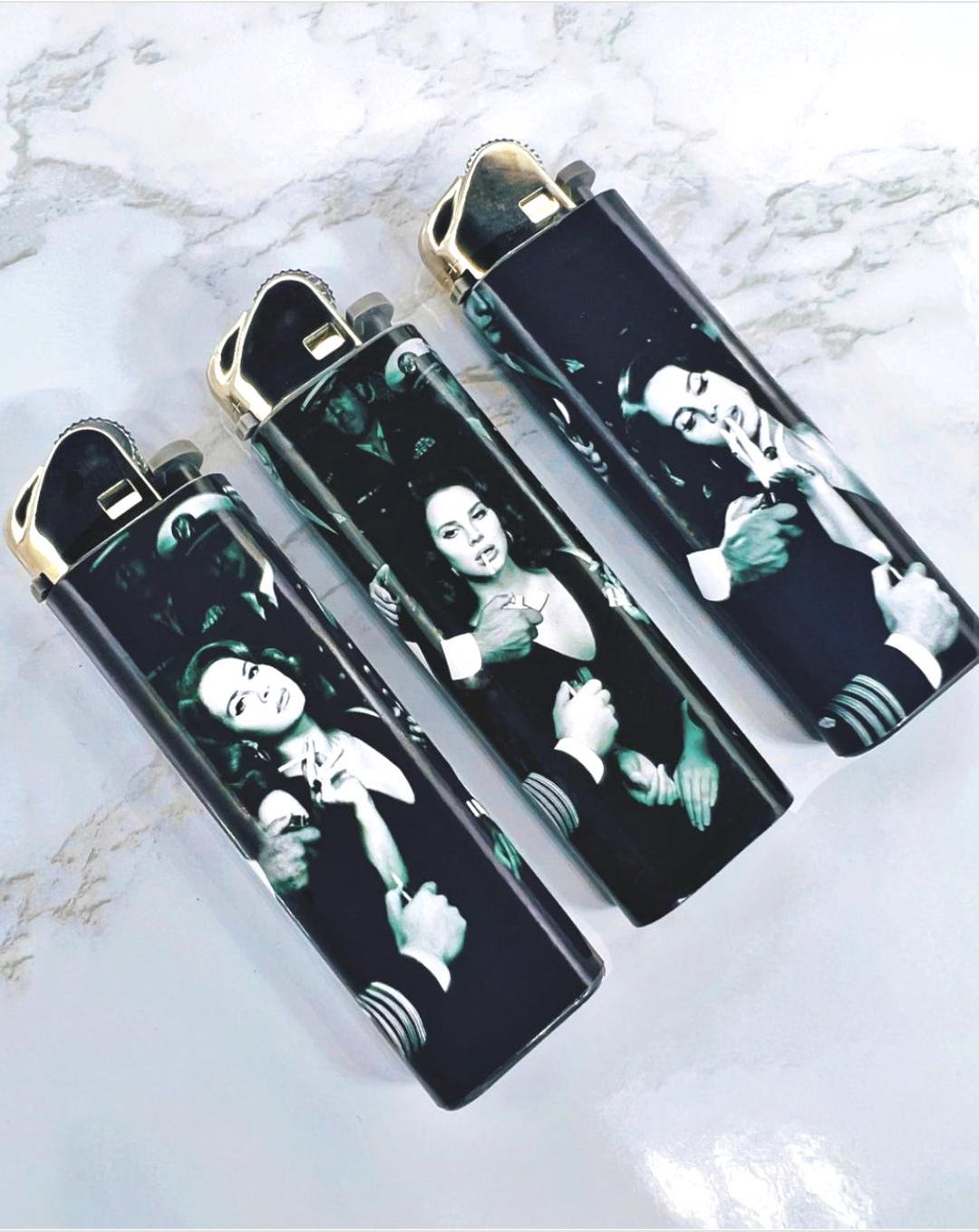 Lana Del Rey Lighter Set | Born to Die | Ultraviolence | Dark Paradise ...