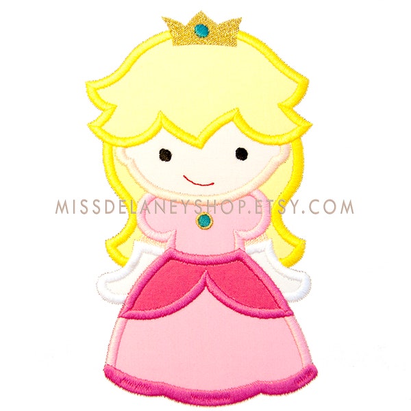 Princess Applique - Etsy