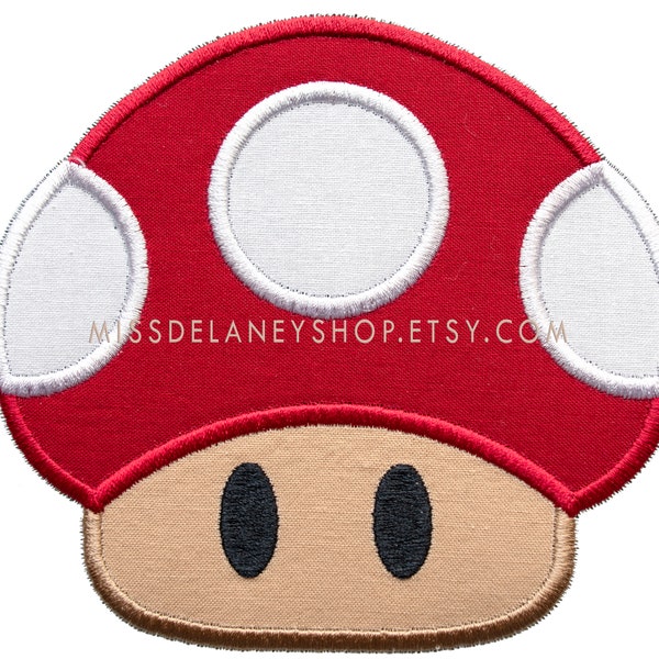 Mushroom Applique - Etsy