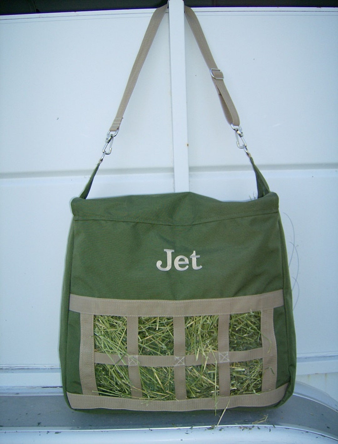 Custom Hay Bag, Monogrammed Hay Bag, Personalized Hay Bag, Hay Bag - Etsy