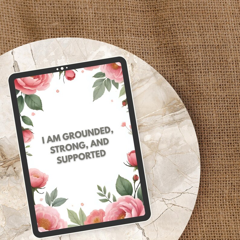 Anxiety Relief Affirmation Card | Positive Affirmations for Stress ...