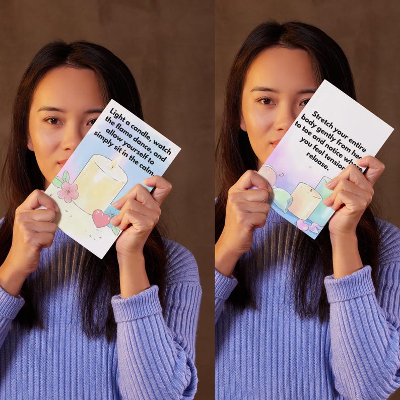 Self-care Strategy Cards | Printable Mindfulness Exercises | Daily ...