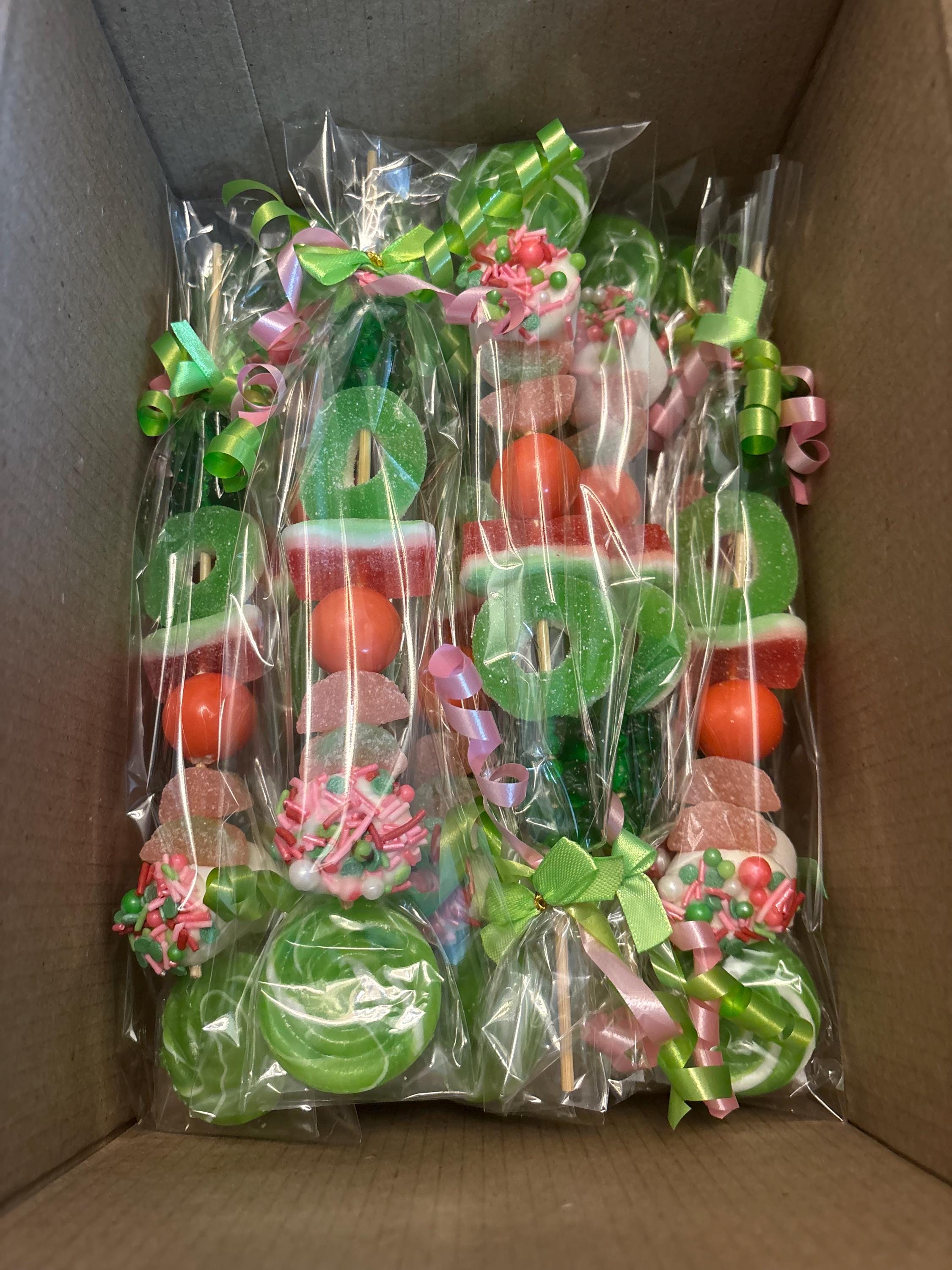1 Dozen Custom Party Favor Candy Kabobs Any Color, Any Theme - Etsy
