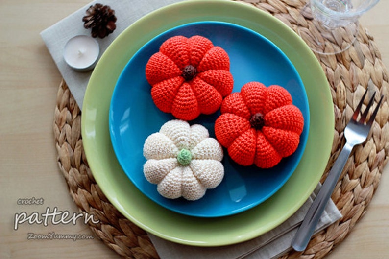 Crochet Pumpkins Pattern: Detailed Photo Tutorial (PDF Pattern) - Etsy