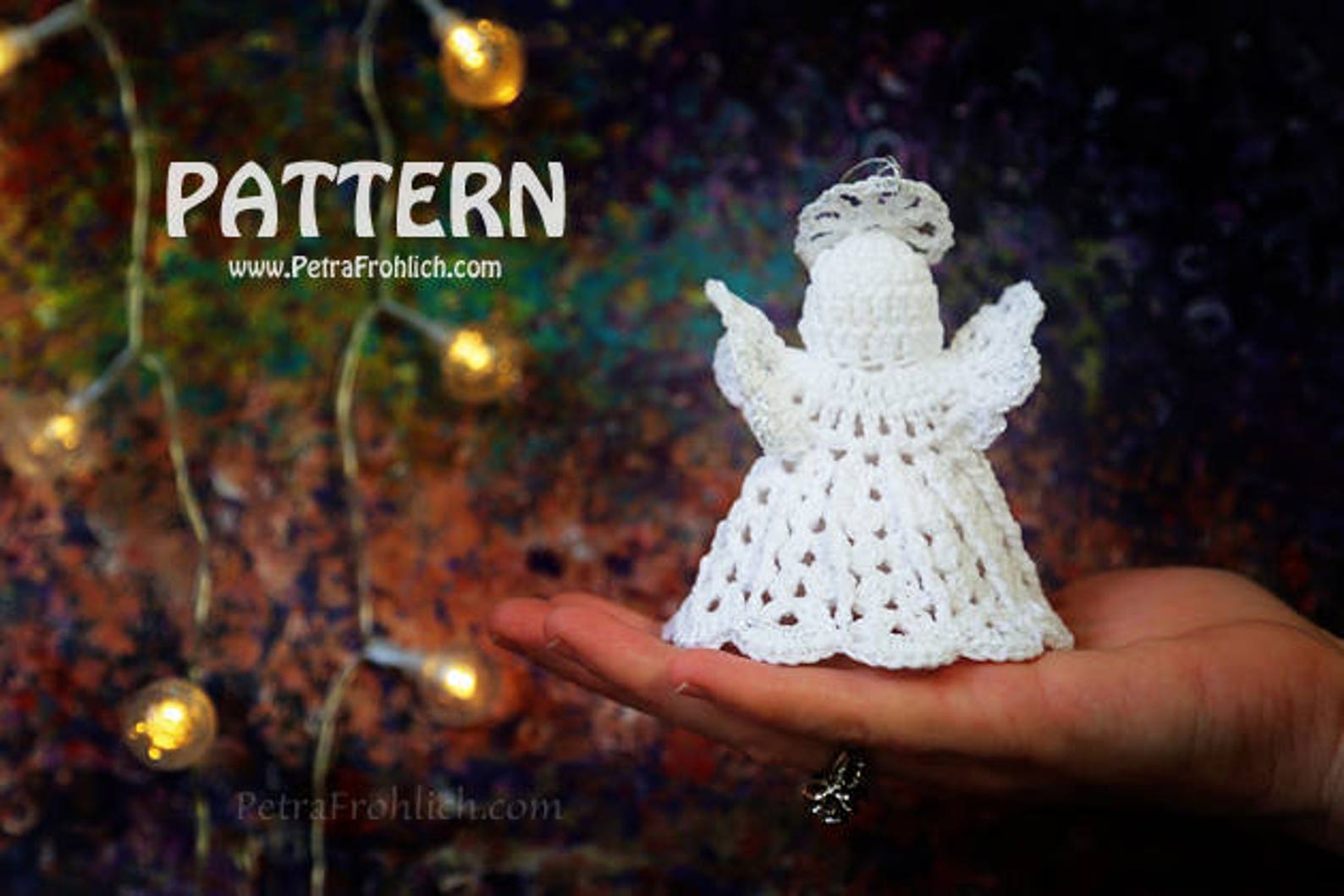 Crochet Pattern Angel Ornaments pattern No. 074 INSTANT - Etsy
