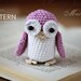 Crochet Pattern Matilda the Owl pattern No. 046 INSTANT | Etsy