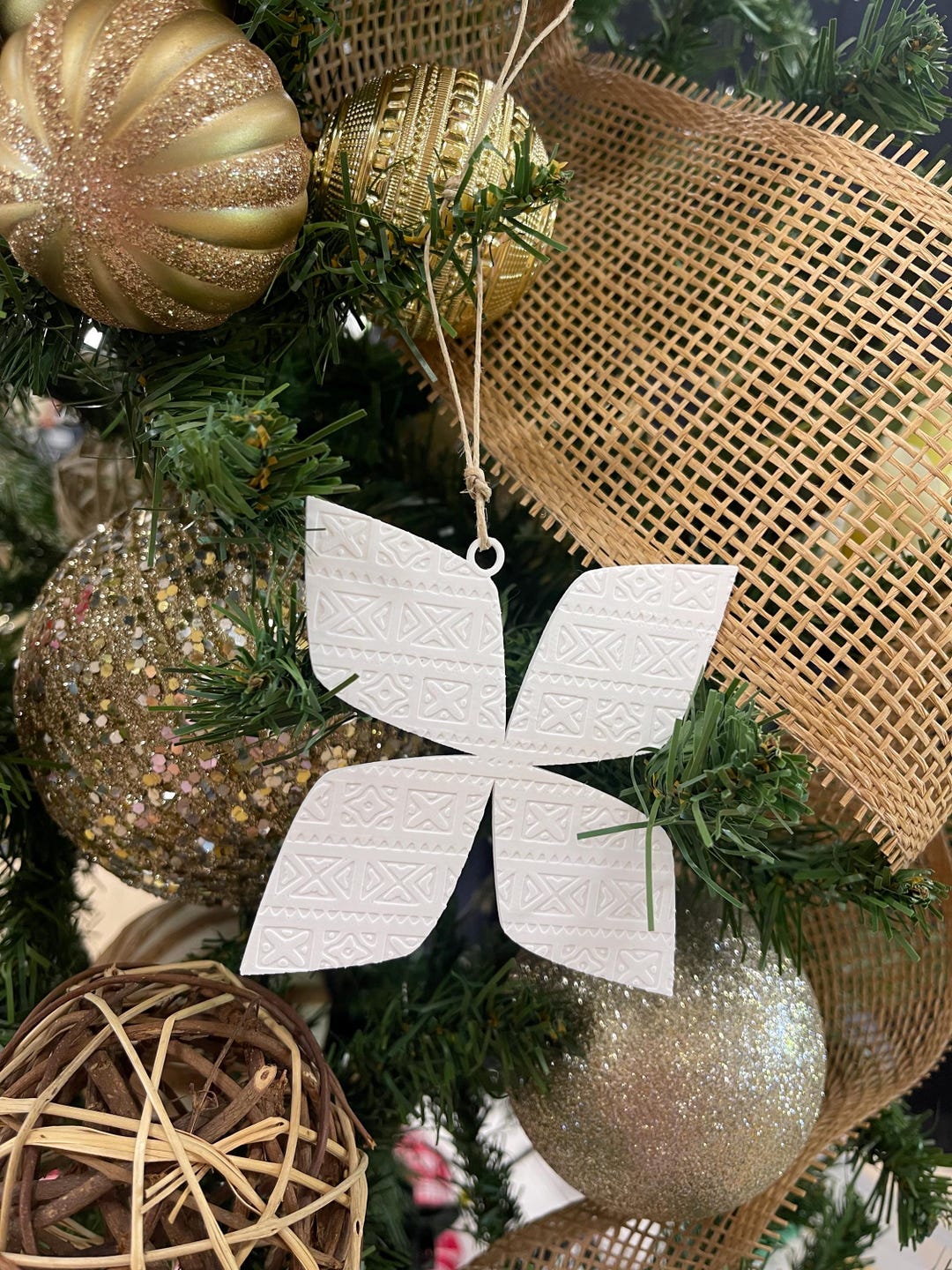 Polynesian/ Samoan Siapo Christmas Ornament •island Christmas Decor - Etsy