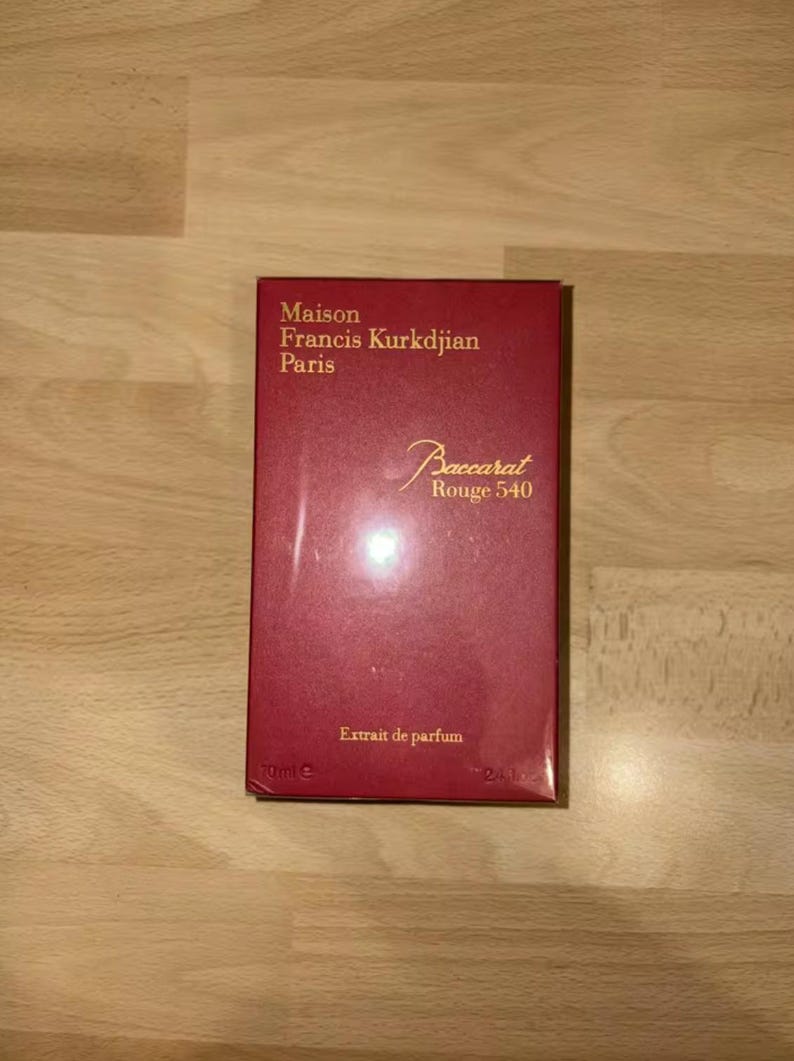 Maison Francis Kurkdjian Baccarat Rouge 540 Unisex Extrait De Perfume ...
