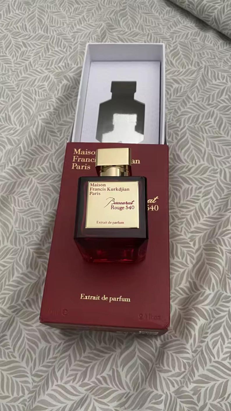 Maison Francis Kurkdjian Baccarat Rouge 540 Unisex Extrait De Perfume ...