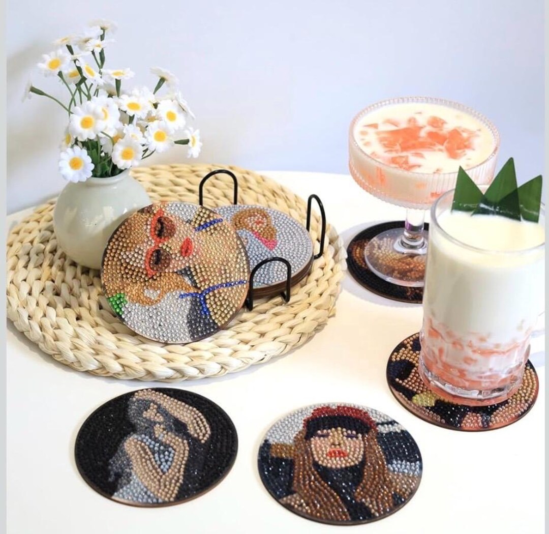 Diamond Coaster - Etsy