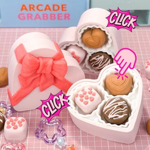 Clicky Pink Choc Box FIDGET for Stress Relief Anxiety and ADHD - Etsy