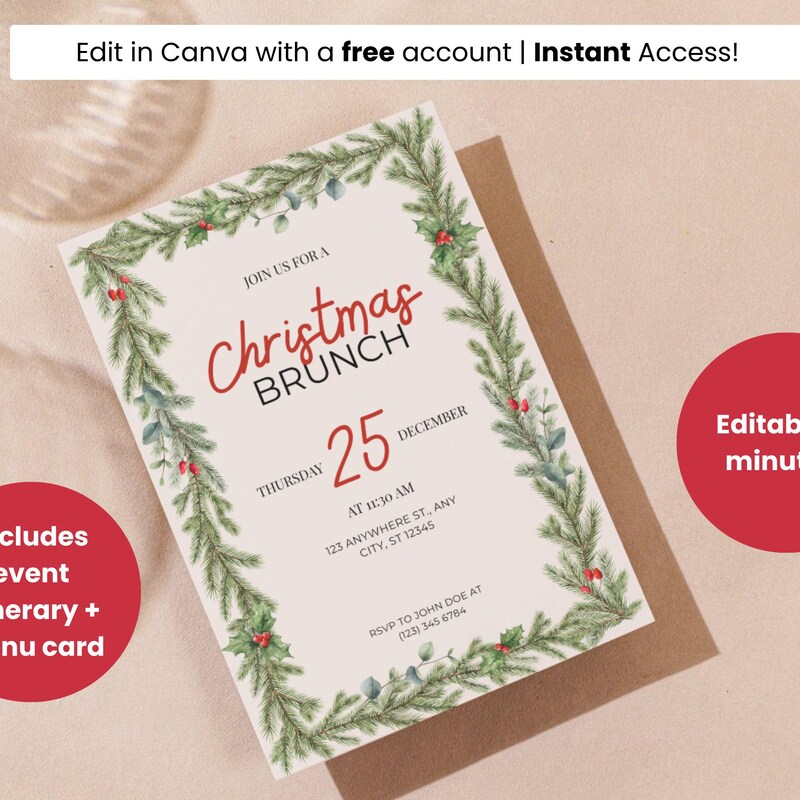 Brunch Invitation - Etsy