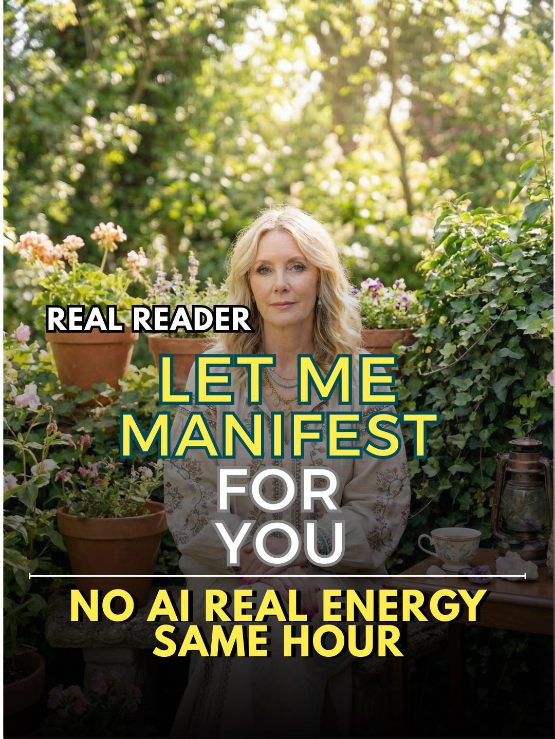 Let Me Manifest for You, Medium Reading, Psychic Reading, Personalized ...