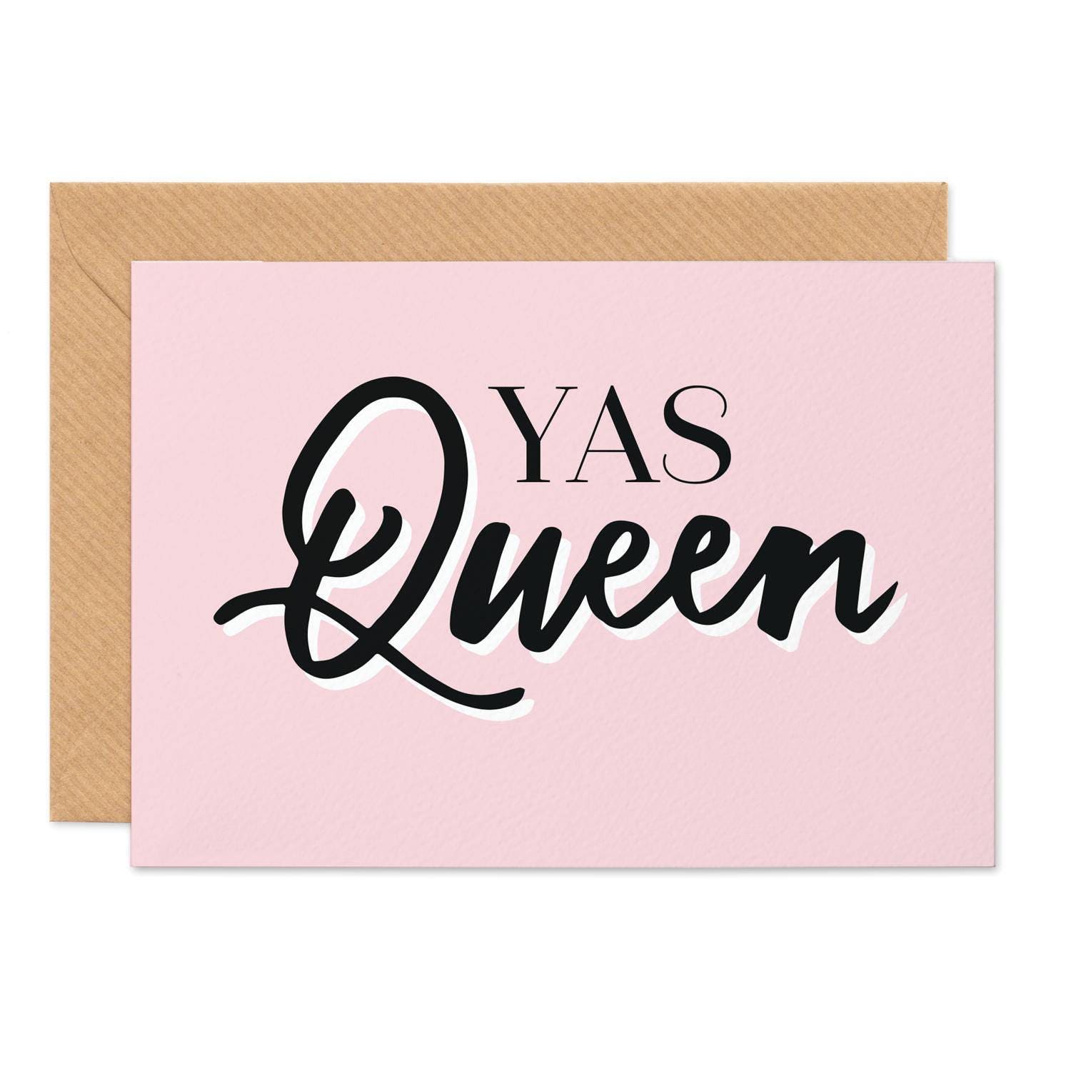 Yas Queen greetings card | Etsy