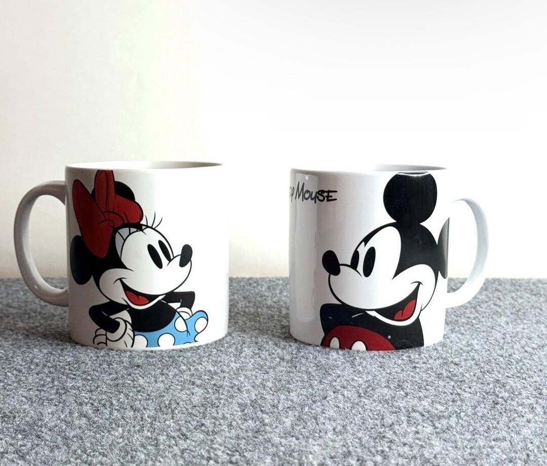 Disney Mickey / Minnie Mug Set of 2 His/hers Coffee Mugs - Etsy