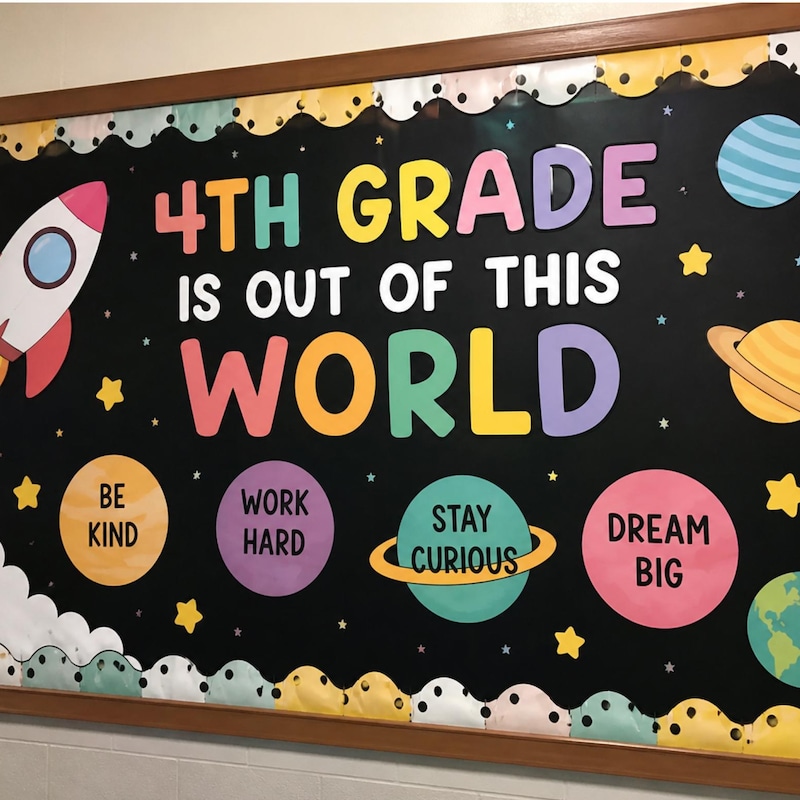 Space Bulletin Board - Etsy