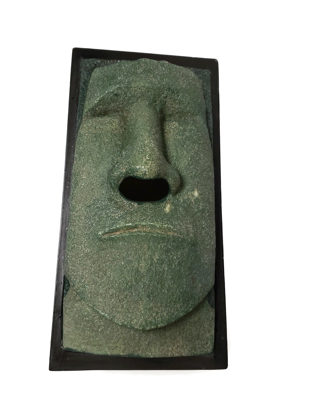 Midcentury Tiki Head Tissue Box - Etsy