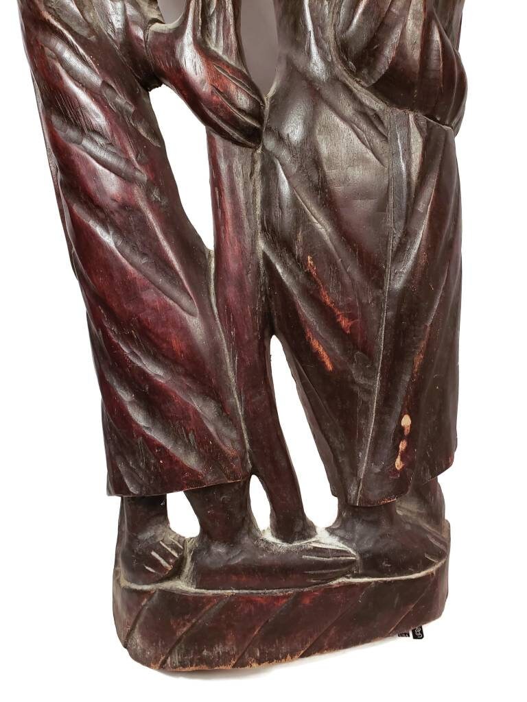 Large Hand Carved Tree of Life Wood Carving - Etsy