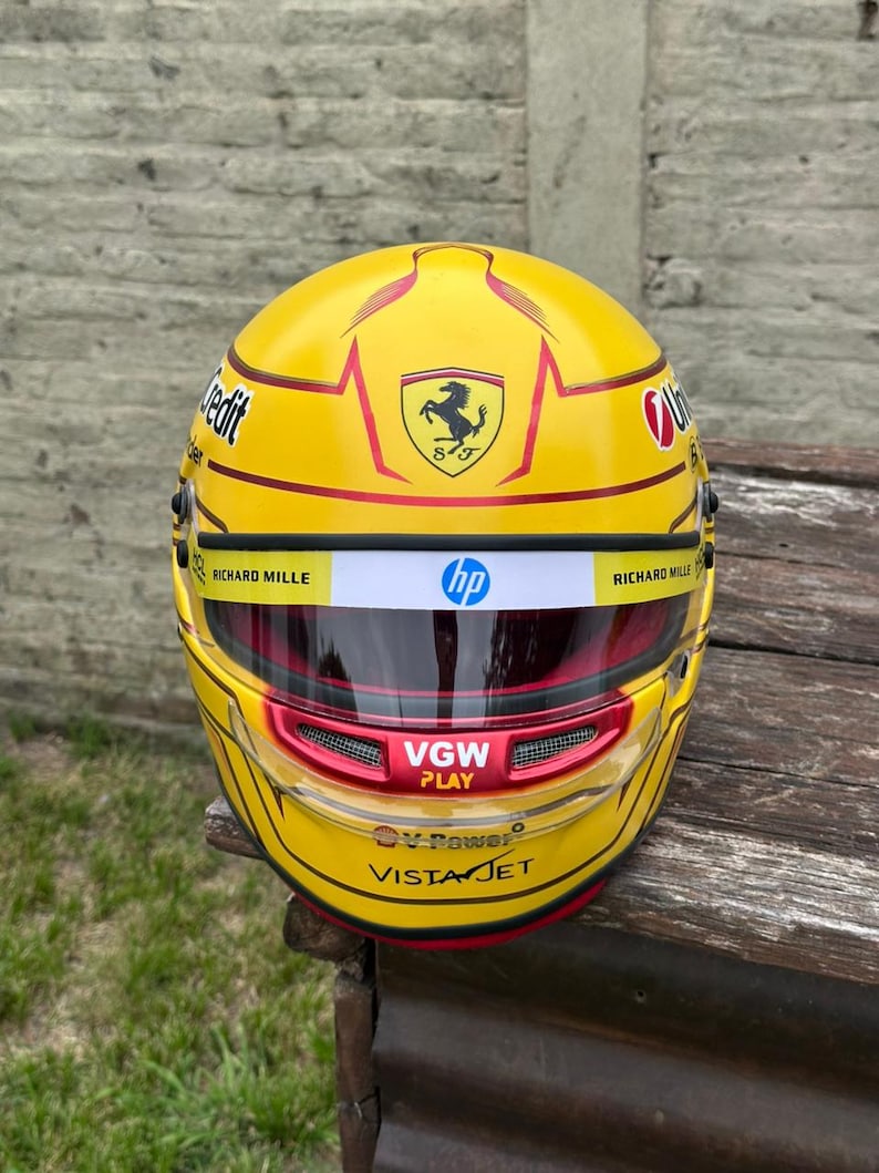 Lewis Hamilton Ferrari 2025 Formula 1 Helmet – Premium Collectible F1 ...