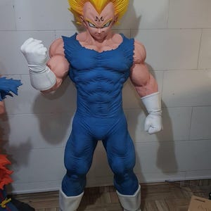 Realistic 1:1 Scale Vegeta Figure | Premium Dragon Ball Z Collectible ...