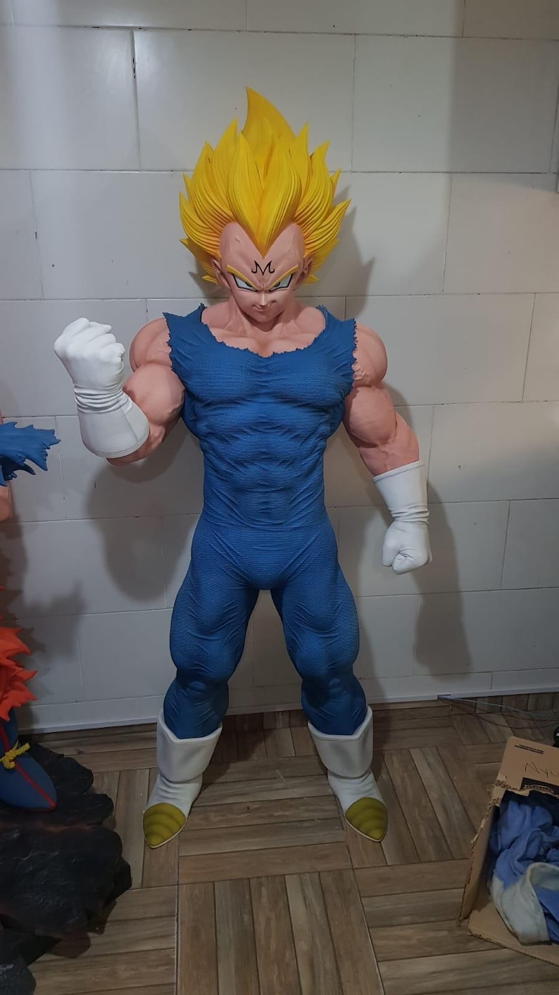 Realistic 1:1 Scale Vegeta Figure | Premium Dragon Ball Z Collectible ...