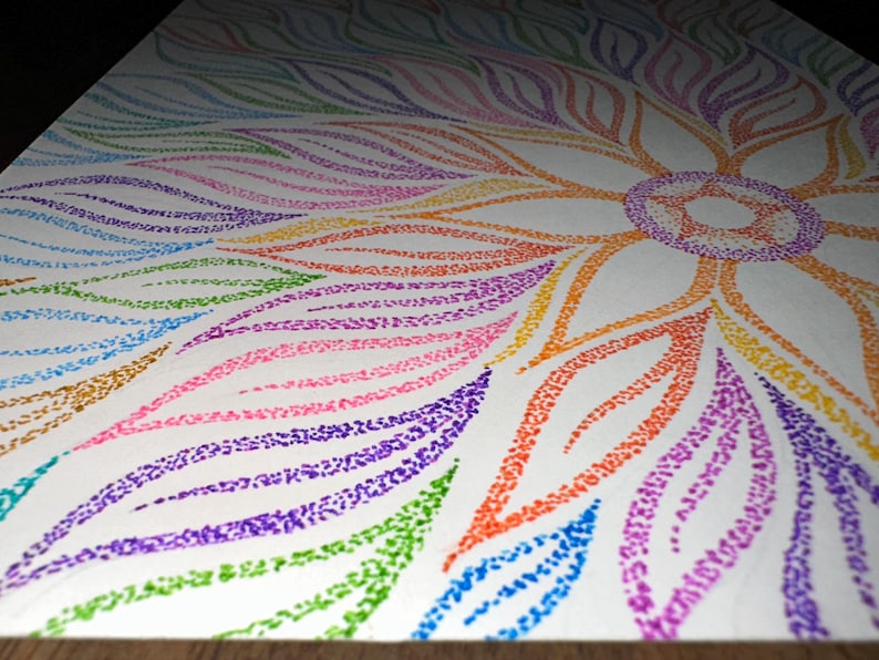 Star Flower Burst - Etsy